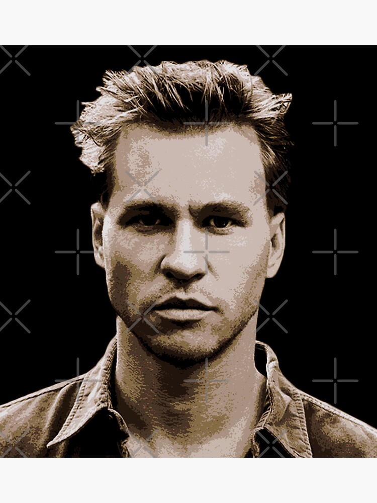 "val kilmer" Sticker for Sale by oryan80 | Redbubble
