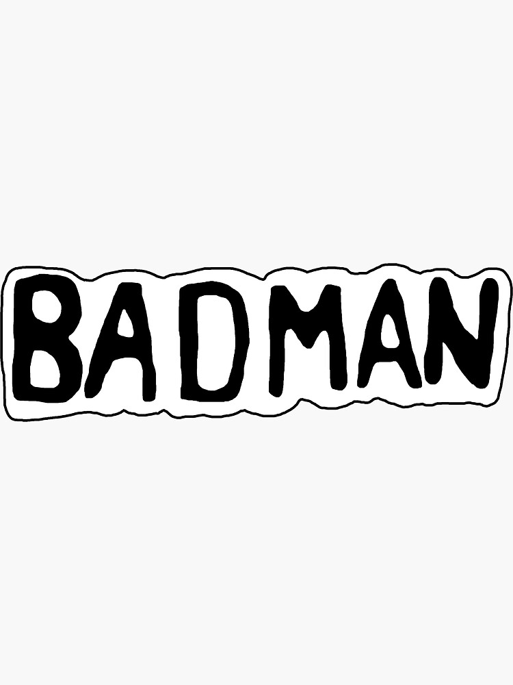 "BADMAN dbz Vegeta shirt drip" Sticker for Sale by SwoleLuigi | Redbubble