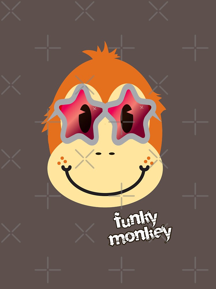 "Funky Monkey" T-shirt for Sale by peterdy | Redbubble | cheeky t ...