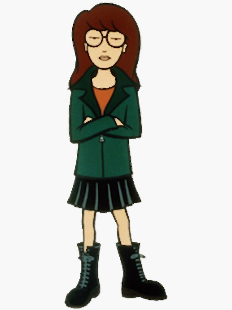"Daria - character Classic" Sticker for Sale by Werner2966 | Redbubble