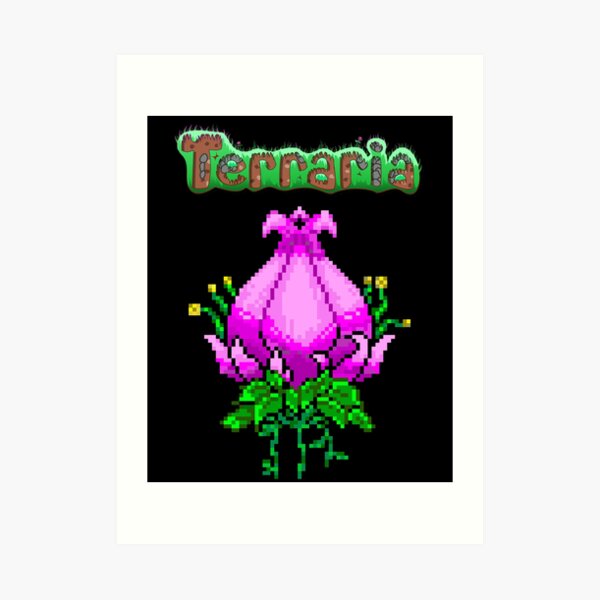 "Terraria Game Beautiful Flower Art" Art Print by RobertoDerek6 | Redbubble