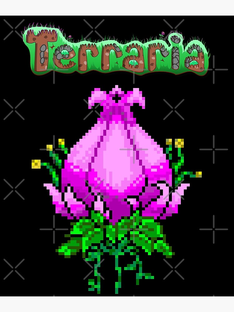 "Terraria Game Beautiful Flower Art" Art Print by RobertoDerek6 | Redbubble