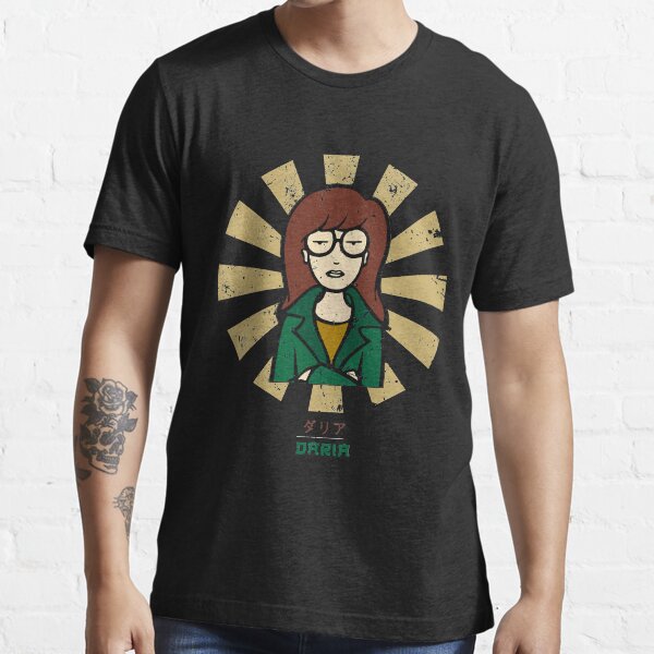 "Daria Retro Japanese Essential" T-shirt for Sale by Werner2966 ...