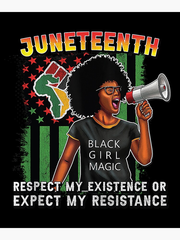 Poster « Juneteenth Black History Pride African American Freedom 1865 ...