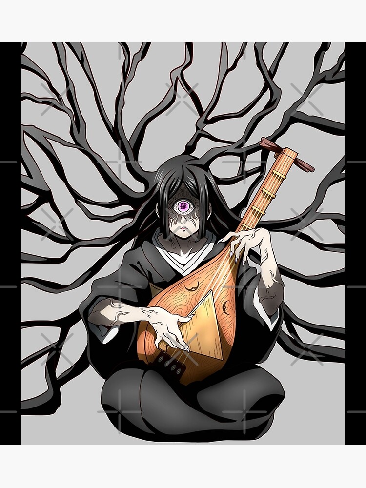 Póster «Anime Graphic Demon Slayer - Biwa Demon» de MarthaBetty2 ...