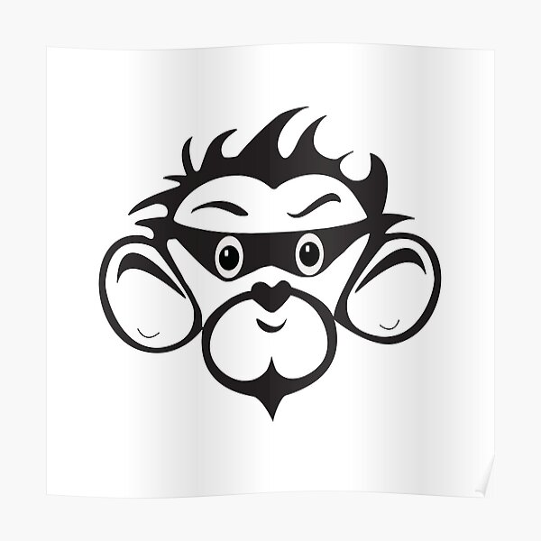 "Dope monkey graphic " Poster for Sale by Rareyou | Redbubble