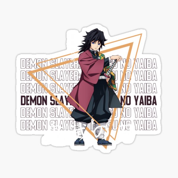 "Demon Slayer Anime Character Tomioka" Sticker by MarthaBetty2 | Redbubble