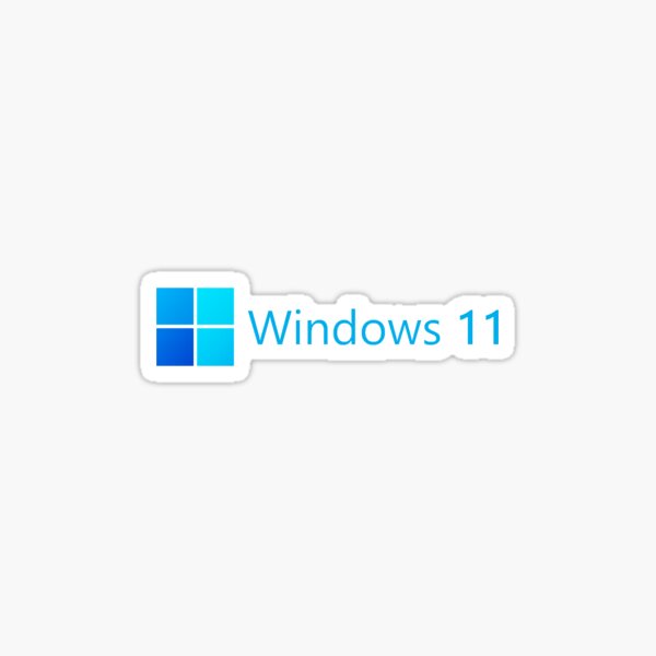 Windows 11 Microsoft Stickers | Redbubble
