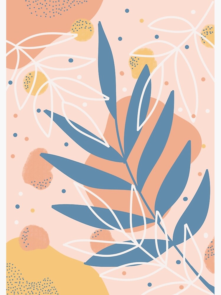 "Colorful tropical leaves to summer color" Poster by westshirt | Redbubble