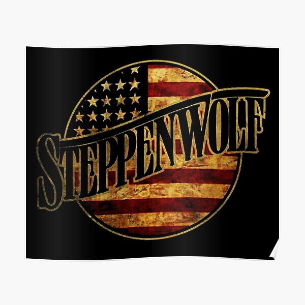"Steppenwolf Band - Logo " Poster for Sale by jbrise5o | Redbubble