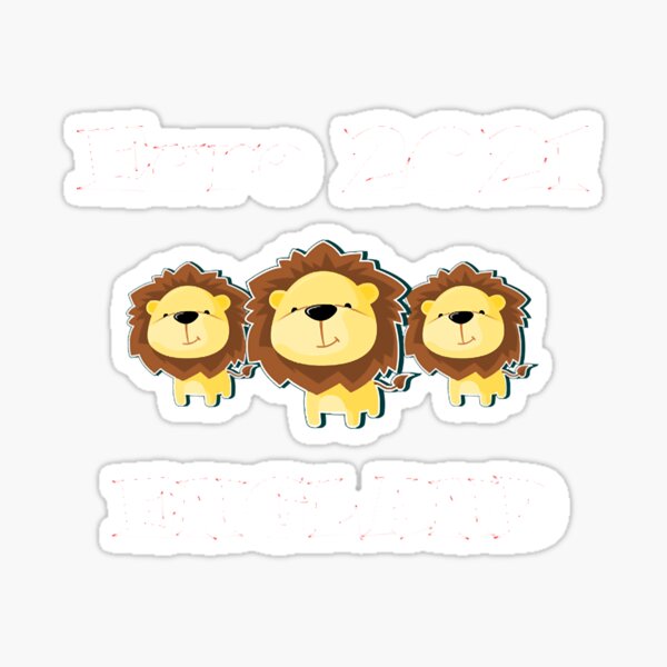 "Euro 2021 England Three Lions " Sticker for Sale by RachelGrimes ...