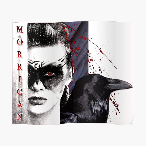 "The Morrigan" Poster by hekateanwino | Redbubble