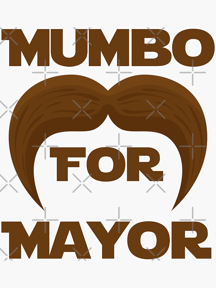 "Mumbo For Mayor -10" Sticker for Sale by Magic-Corner | Redbubble