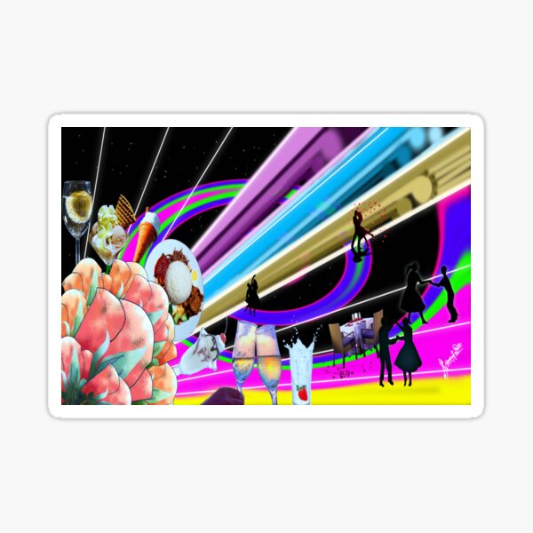 "Family Dinner and Fun time" Sticker for Sale by Nandika-Dutt | Redbubble