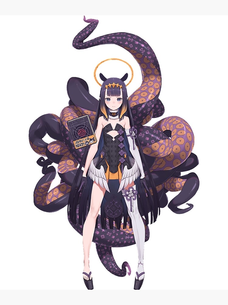 "Ninomae Inanis" Poster by LenGisitdj | Redbubble