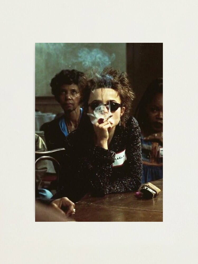 "Marla Singer - Fight Club" Photographic Print by sensitivekind | Redbubble