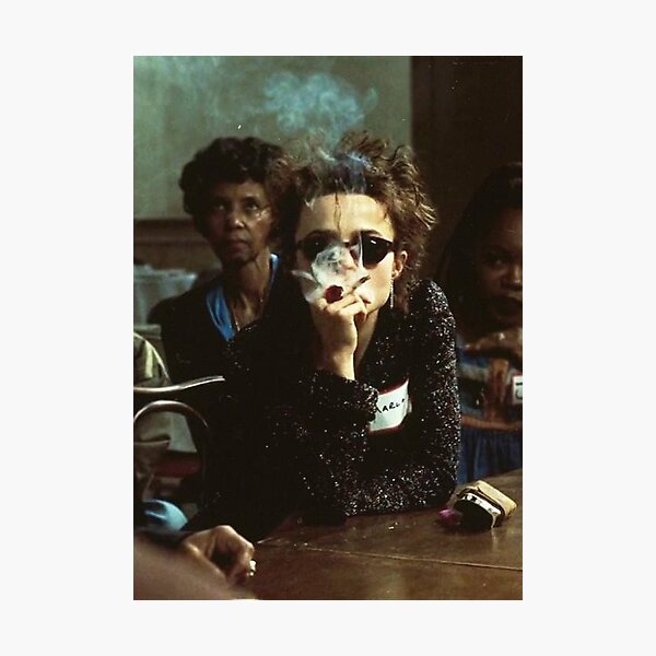 "Marla Singer - Fight Club" Photographic Print by sensitivekind | Redbubble