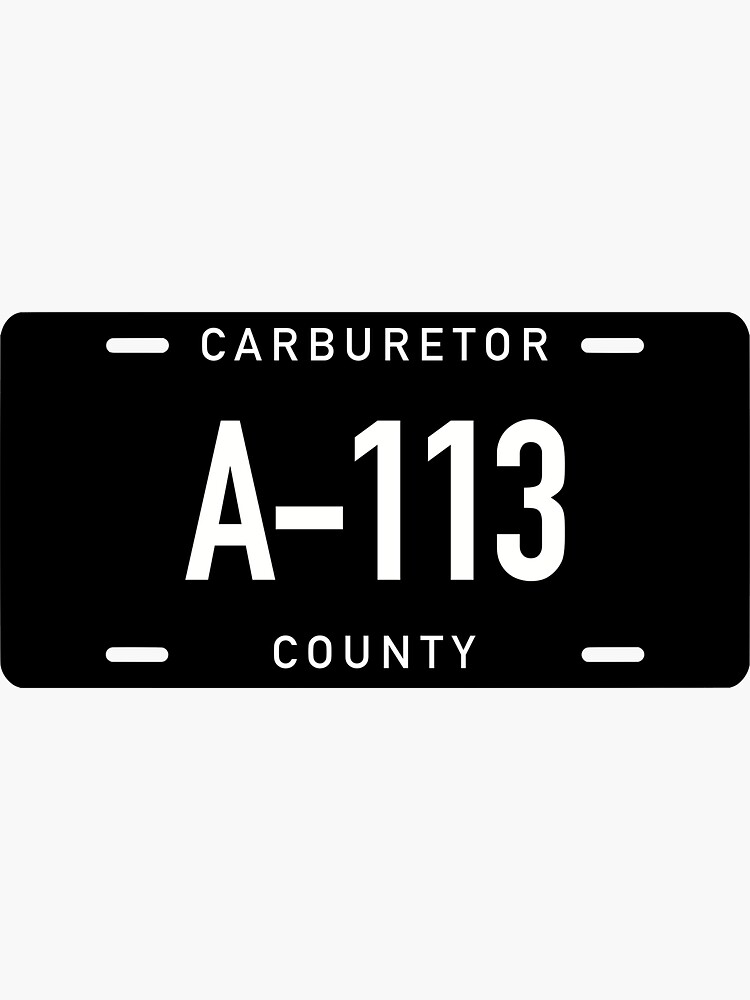 "Radiator Springs License Plate - Mater" Sticker for Sale by kodanugg ...