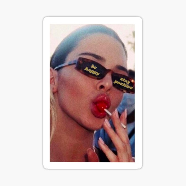 "Kendall Jenner Yellow" Sticker for Sale by happywithhaley | Redbubble