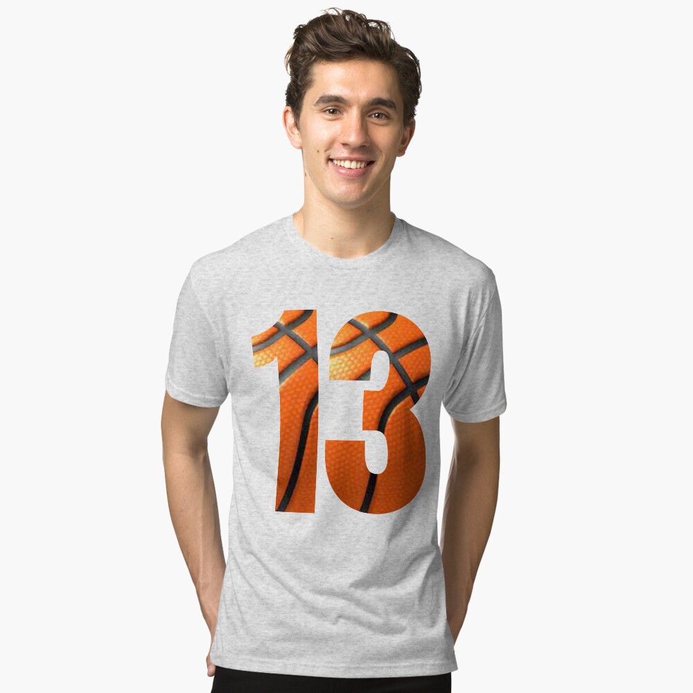 "basketball number 13" Sticker for Sale by Xhere | Redbubble