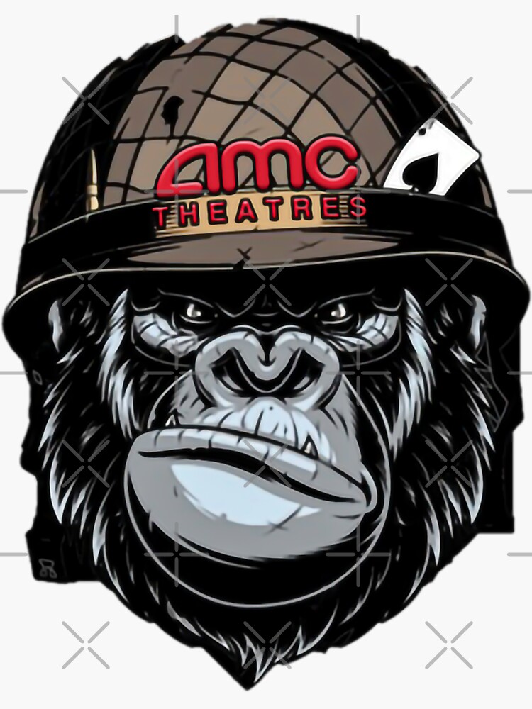 "Amc Theatres" Sticker for Sale by DesignerPark | Redbubble