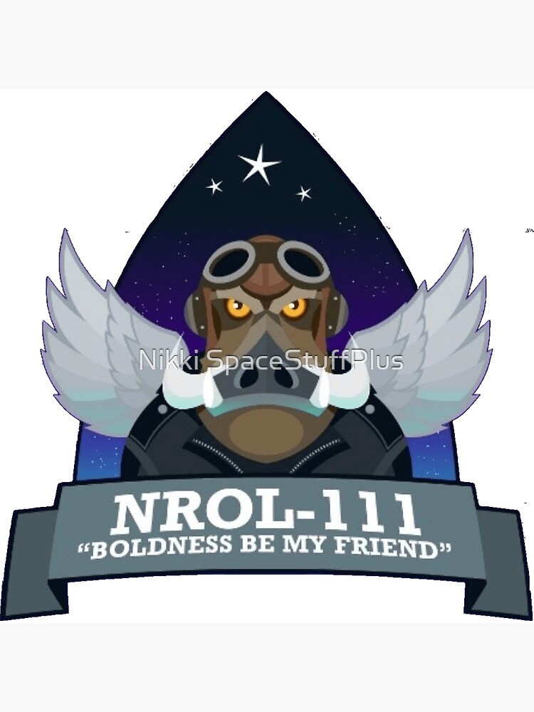 "NROL 111 Mission Logo" Art Print for Sale by Spacestuffplus | Redbubble
