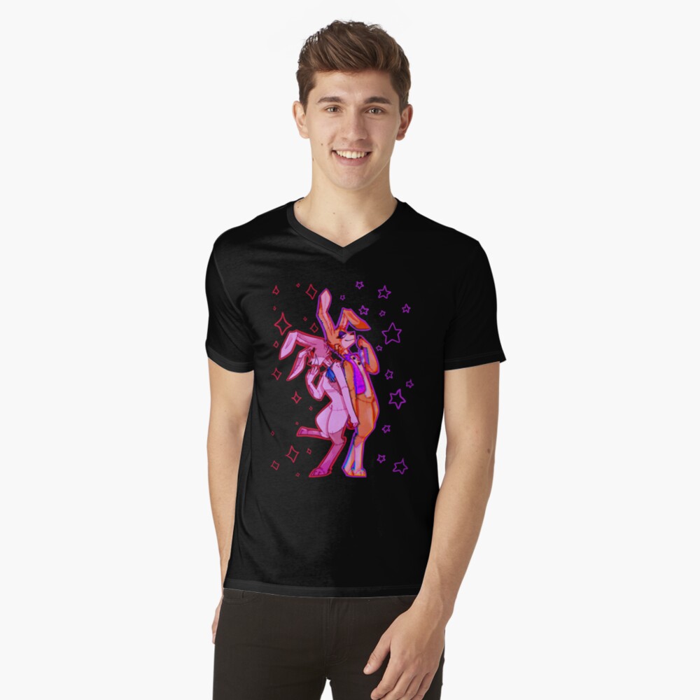 "Vanny and Glitchtrap FNAF" Essential T-Shirt for Sale by GalaxisArt ...