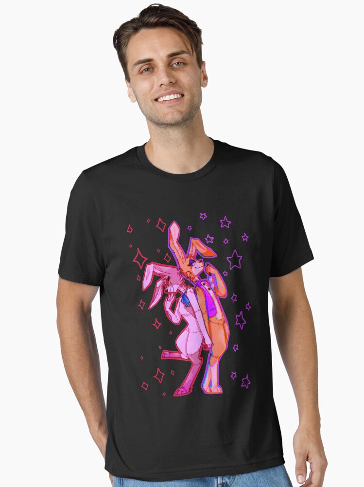 "Vanny and Glitchtrap FNAF" Essential T-Shirt for Sale by GalaxisArt ...