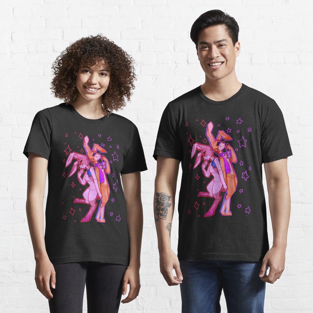 "Vanny and Glitchtrap FNAF" T-shirt for Sale by GalaxisArt | Redbubble ...
