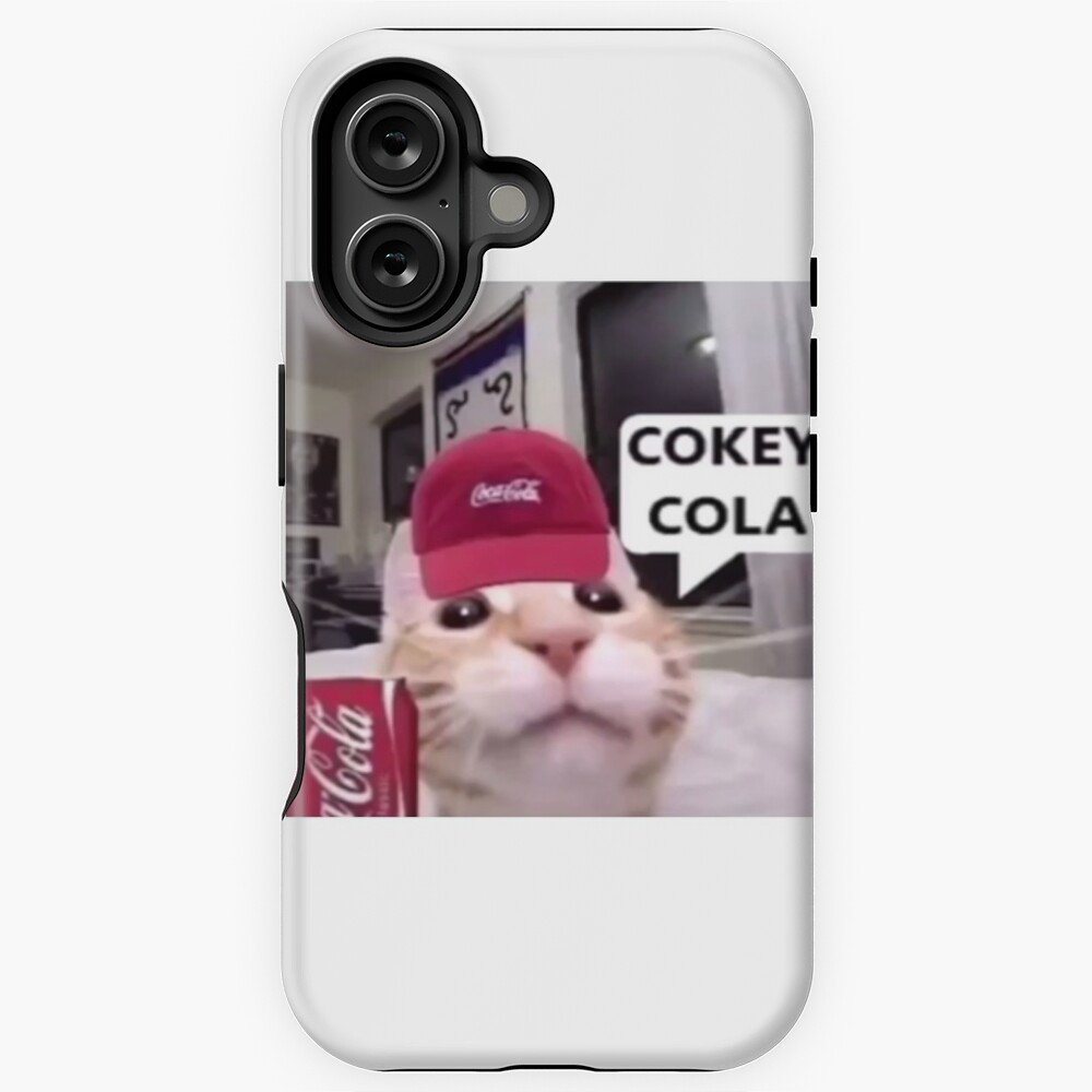 "cokey cola cat" Sticker for Sale by -vaporwave | Redbubble