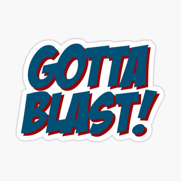 Blast Stickers | Redbubble