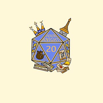 "Balnor D20 NADDPOD" Sticker for Sale by citrinecreates | Redbubble