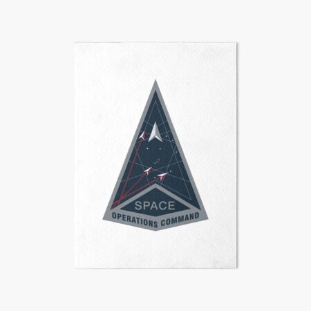 "Space Operations Command Logo" Art Board Print for Sale by ...