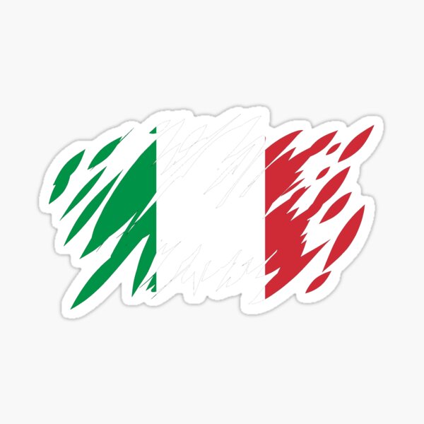 "Ripped Italy Flag" Sticker for Sale by TwistedEarth | Redbubble