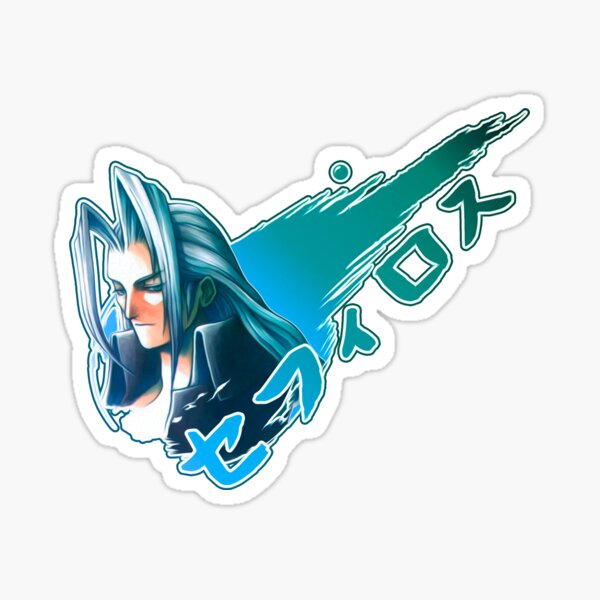 "Sephiroth" Sticker for Sale by martina1982 | Redbubble