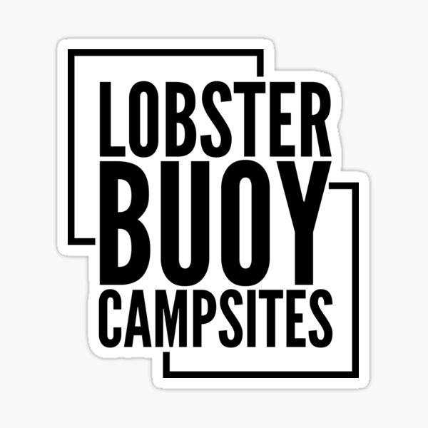 "LBC Text" Sticker by ShopLobsterBuoy | Redbubble