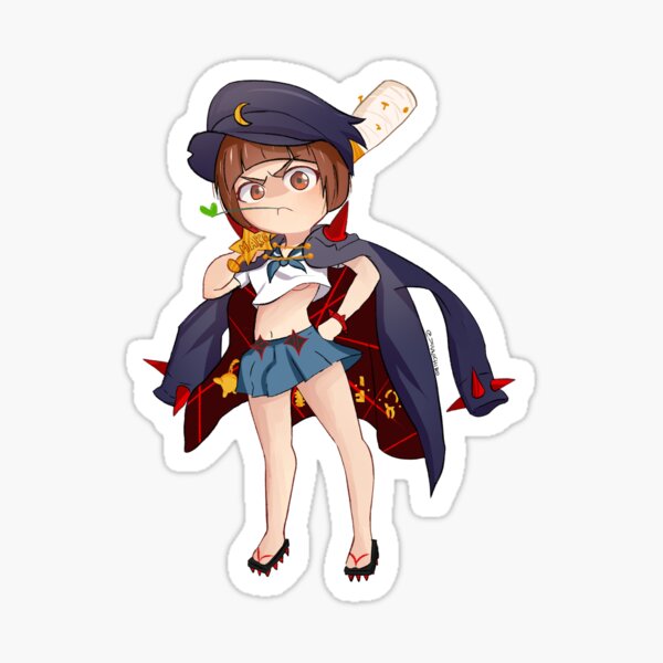 "Makanshoku Mako" Sticker by juunichiro | Redbubble