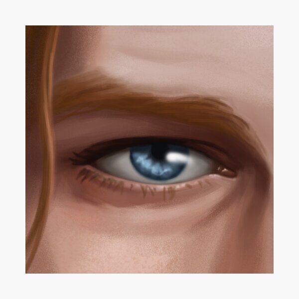 Lámina fotográfica «Caleb Widowgast Eye - Papel crítico - Mighty Nein ...