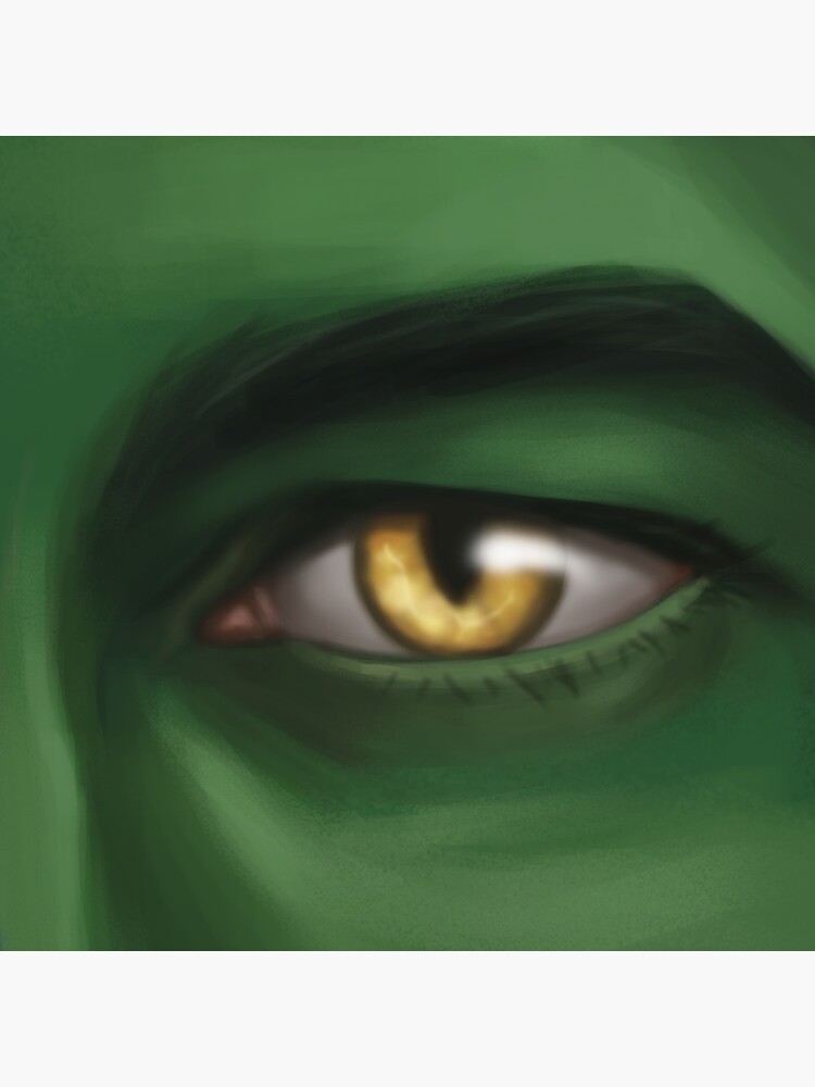 "Fjord Stone Eye - Critical Role - Mighty Nein" Sticker for Sale by ...