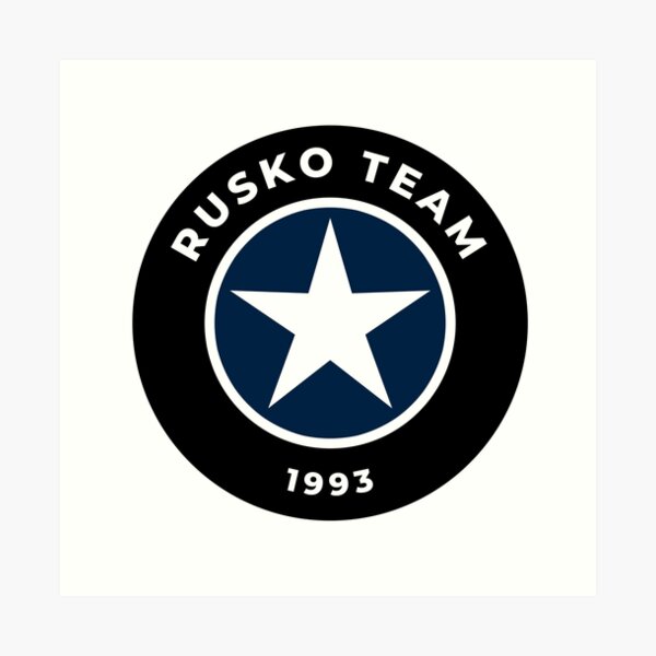 "RUSKO TEAM Logo" Art Print for Sale by djkewell | Redbubble