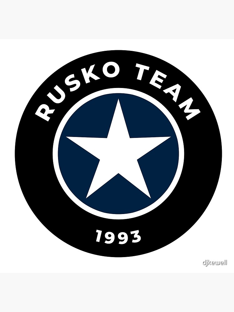 "RUSKO TEAM Logo" Art Print for Sale by djkewell | Redbubble