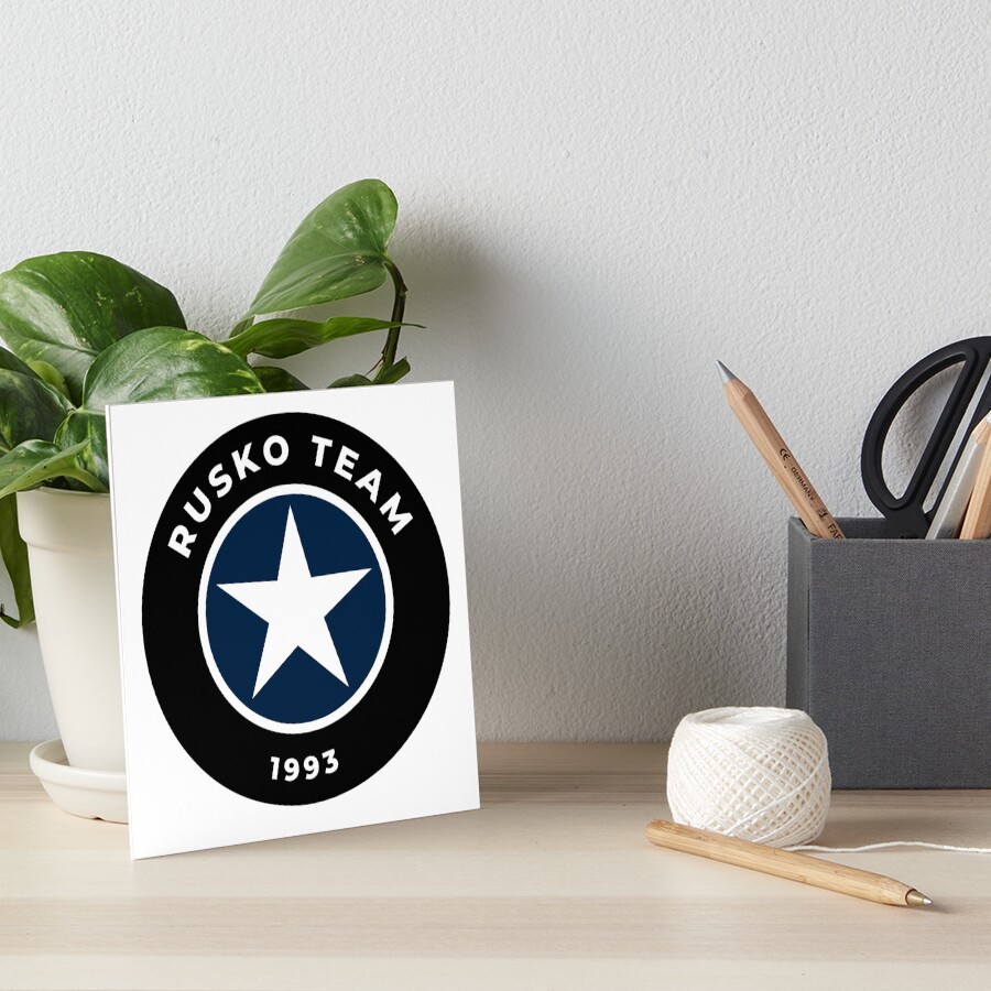 "RUSKO TEAM Logo" Art Board Print by djkewell | Redbubble