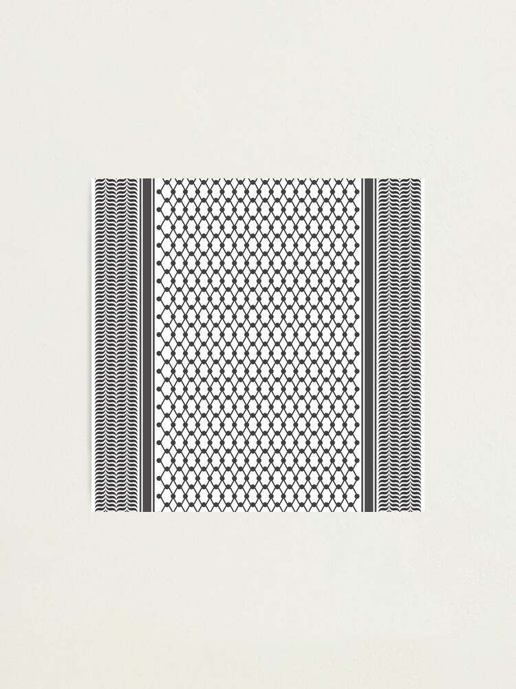 "kuffiyah of Palestine, Palestinian kuffiyah" Photographic Print for ...