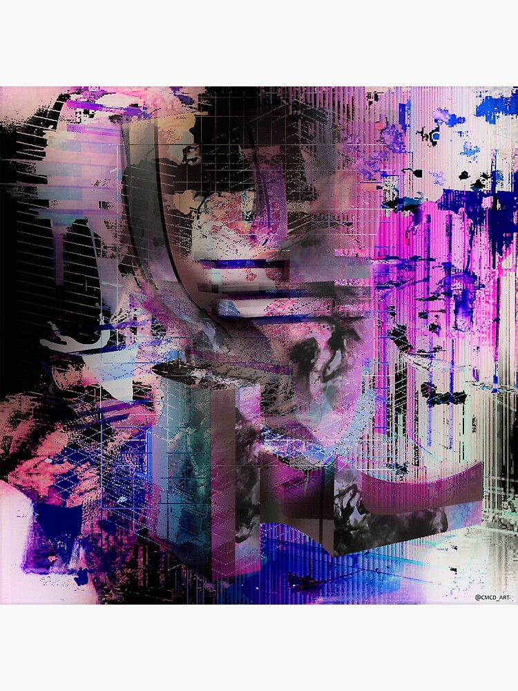 "Architecture Stain" Poster by CMCDArt | Redbubble