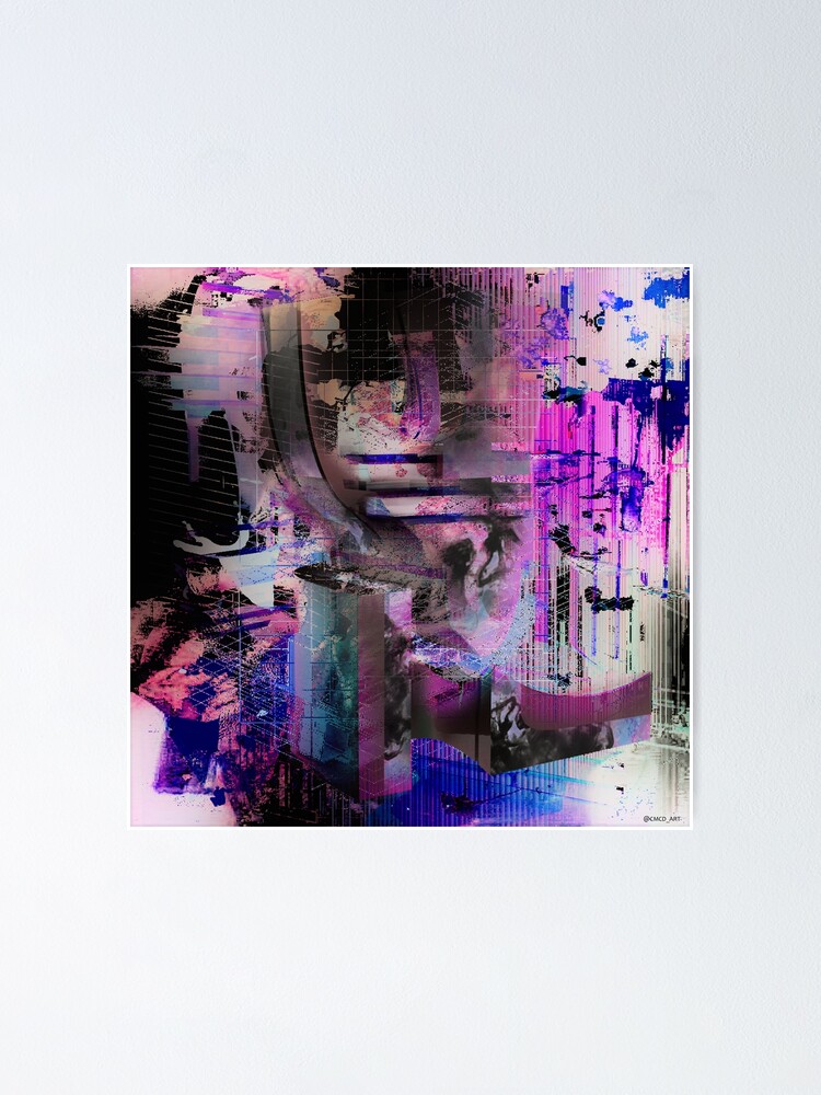 "Architecture Stain" Poster by CMCDArt | Redbubble