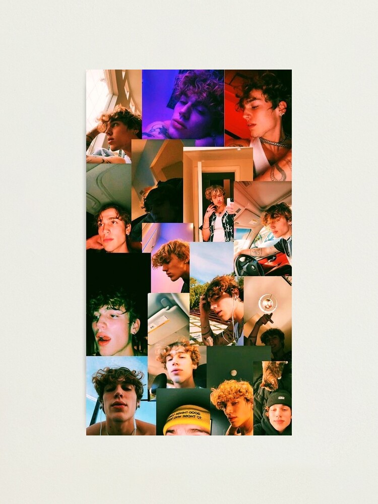 Lámina fotográfica «collage de Vinnie Hacker» de Stxckersforall | Redbubble