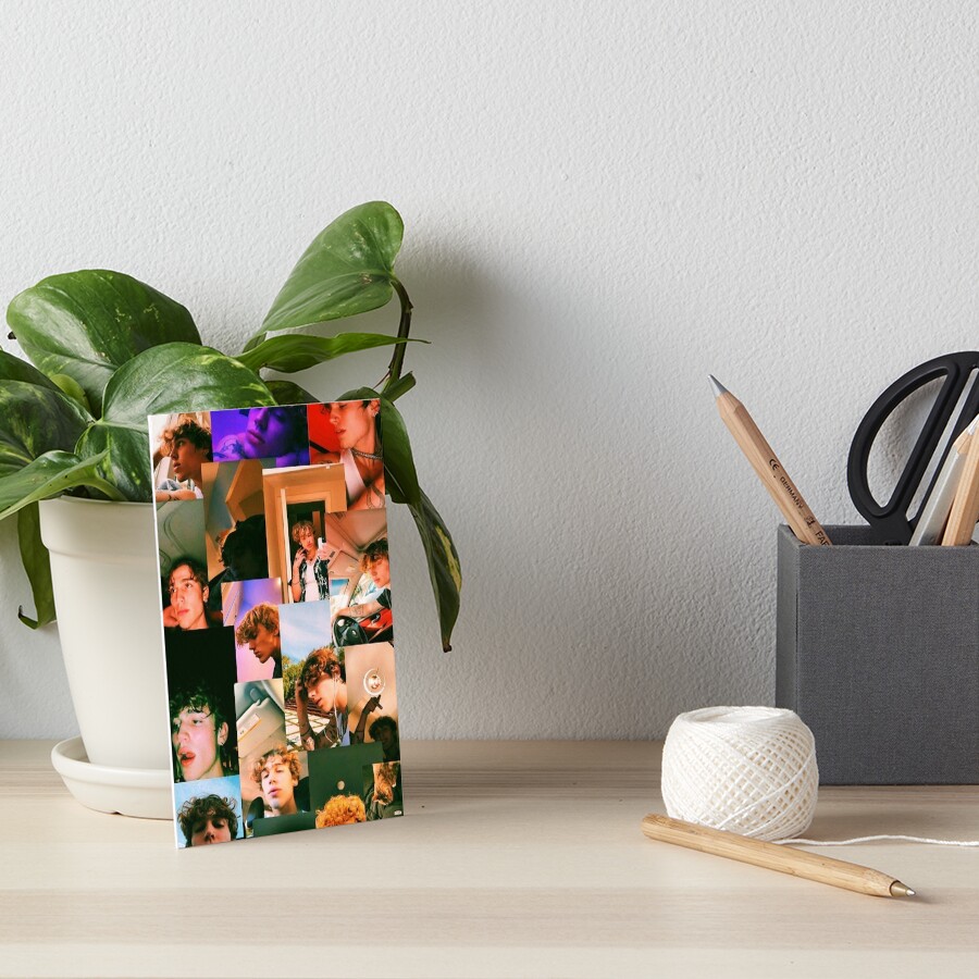 "collage of Vinnie Hacker" Art Board Print by Stxckersforall | Redbubble