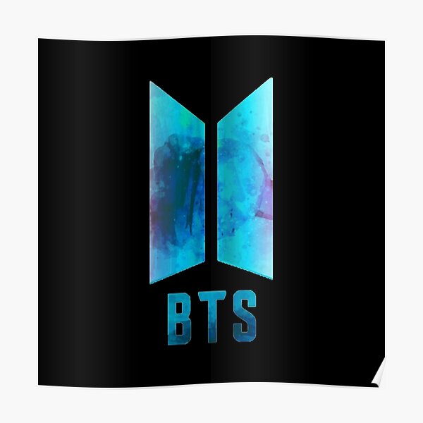 "BTS-Blue" Poster for Sale by Ahmed-S | Redbubble