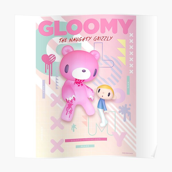 Gloomy Bear Posters | Redbubble