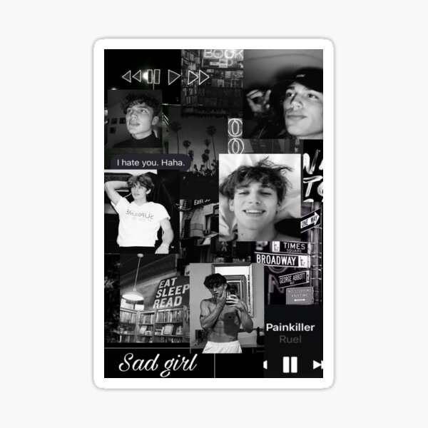 "vinnie hacker tiktoker" Sticker for Sale by davika112 | Redbubble